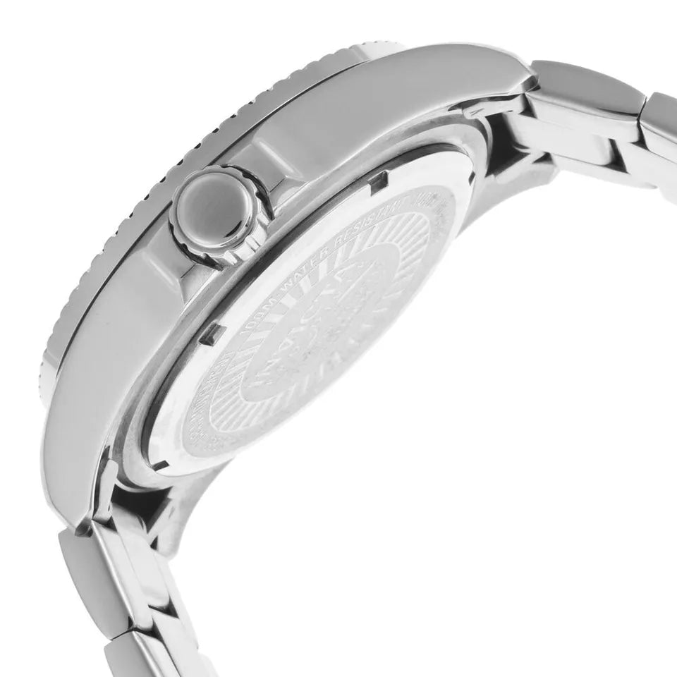 Pro Diver Navy Dial Stainless Steel Men's Watch – JungleOutlet